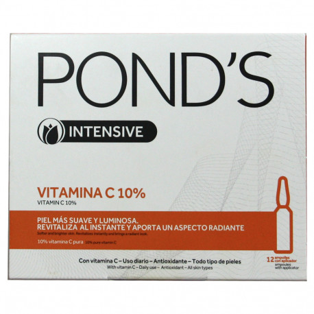 Ponds facial ampoule 12 u. Vitamin C revitalizing. - Tarraco Import Export