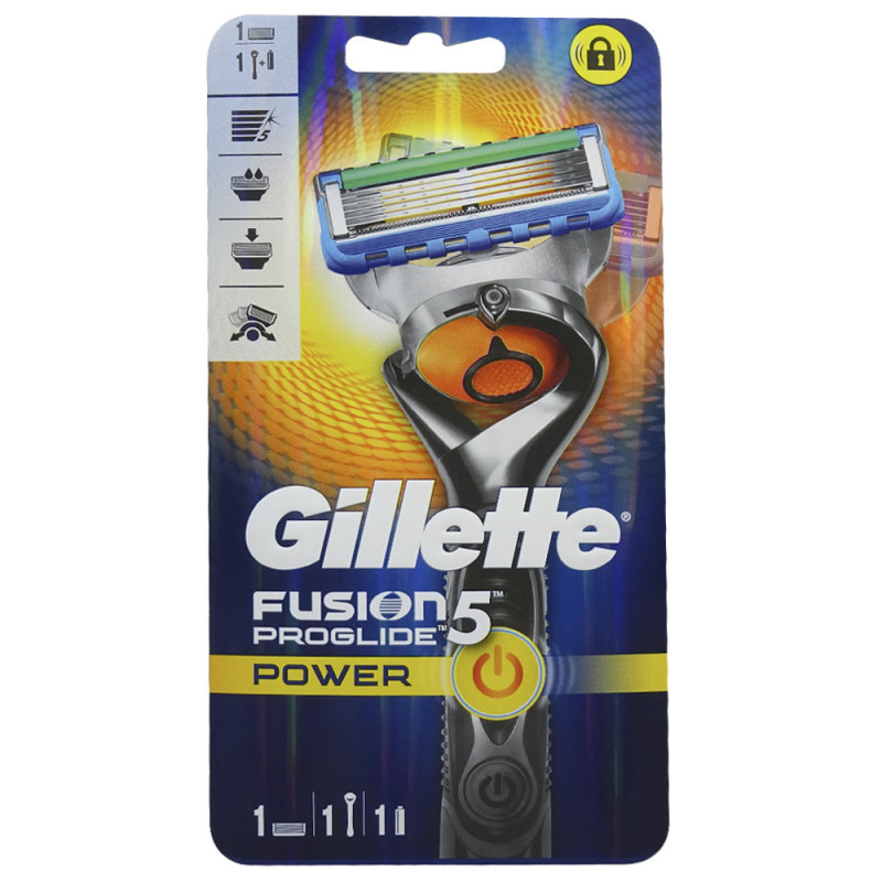 Gillette Fusion 5 Proglide power flexball razor 5 blades 1 u. - Tarraco ...