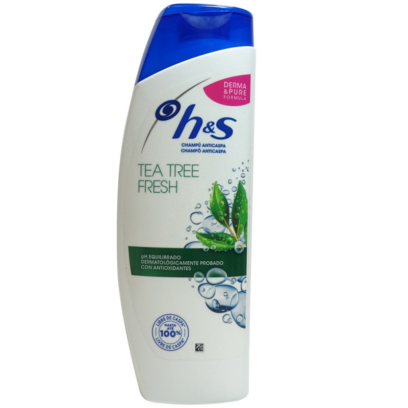 H&S shampoo 380 ml. Anti-dandruff tea tree fresh. - Tarraco Import Export