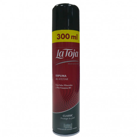 La Toja shaving foam 300 ml. Classic. - Tarraco Import Export
