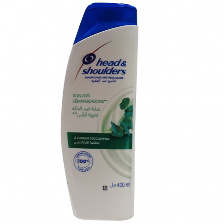 H&S shampoo 400 ml. Anti-dandruff itchy scalp care. - Tarraco Import Export