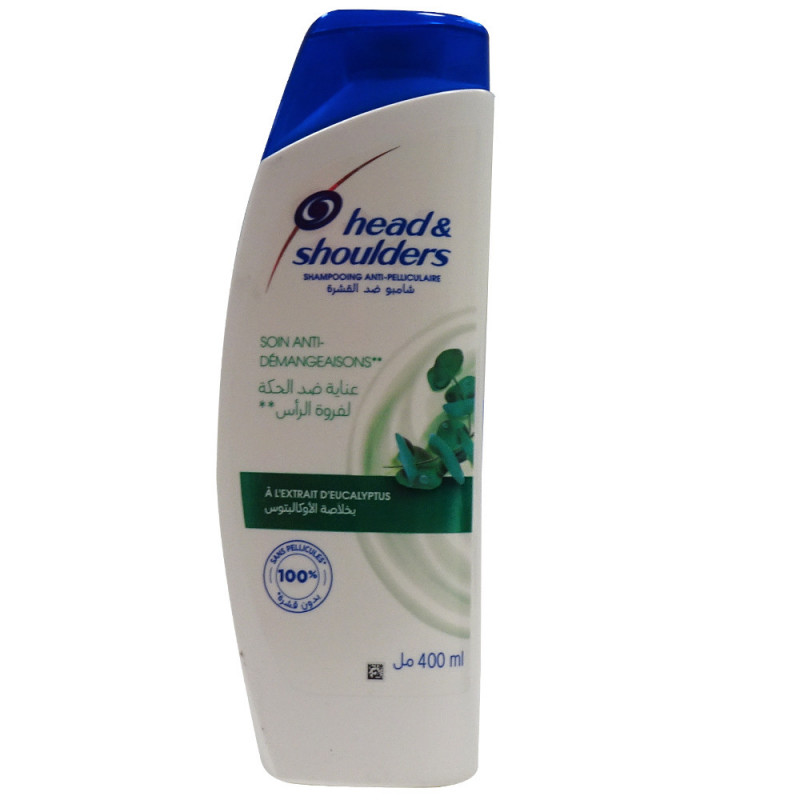 H&S champú 400 ml. Anticaspa alivia el picor del cuero cabelludo ...