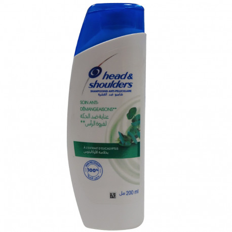H&S shampoo 200 ml. Anti-dandruff itchy scalp care. - Tarraco Import Export