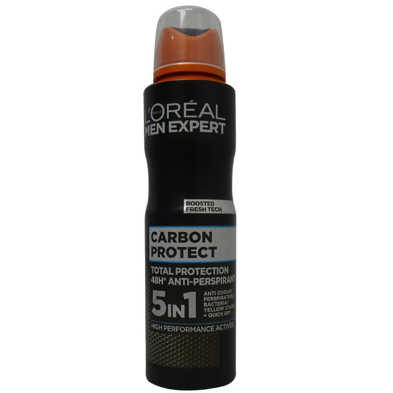 L Or al Men Expert Spray Deodorant 150 Ml Carbon Ice Tarraco Import