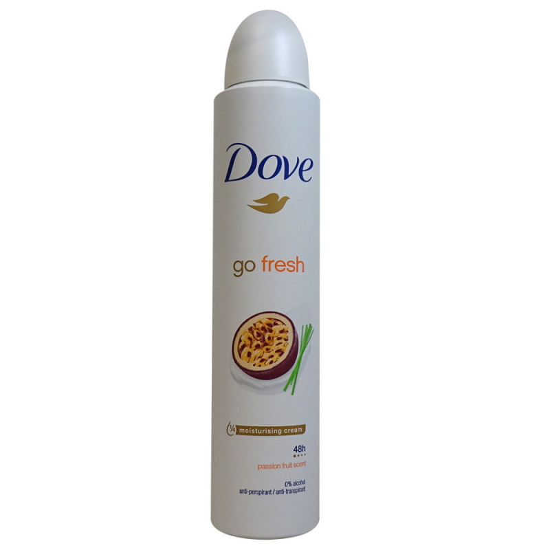 Dove deodorant spray 200 ml. Go fresh passion fruit. - Tarraco Import ...