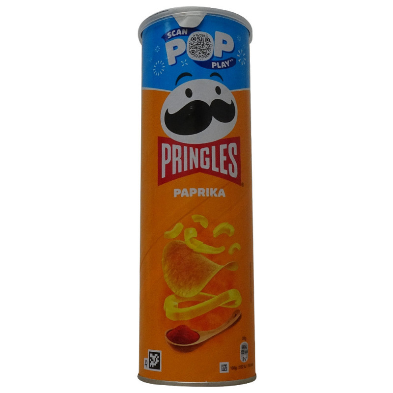 Pringles chips 175 gr. Paprika. - Tarraco Import Export