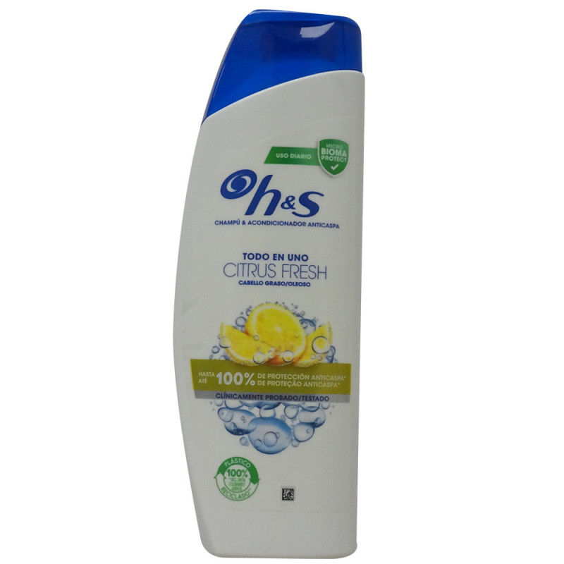 H&S shampoo 300 ml. Anti-dandruff all in one citrus fresh. - Tarraco ...