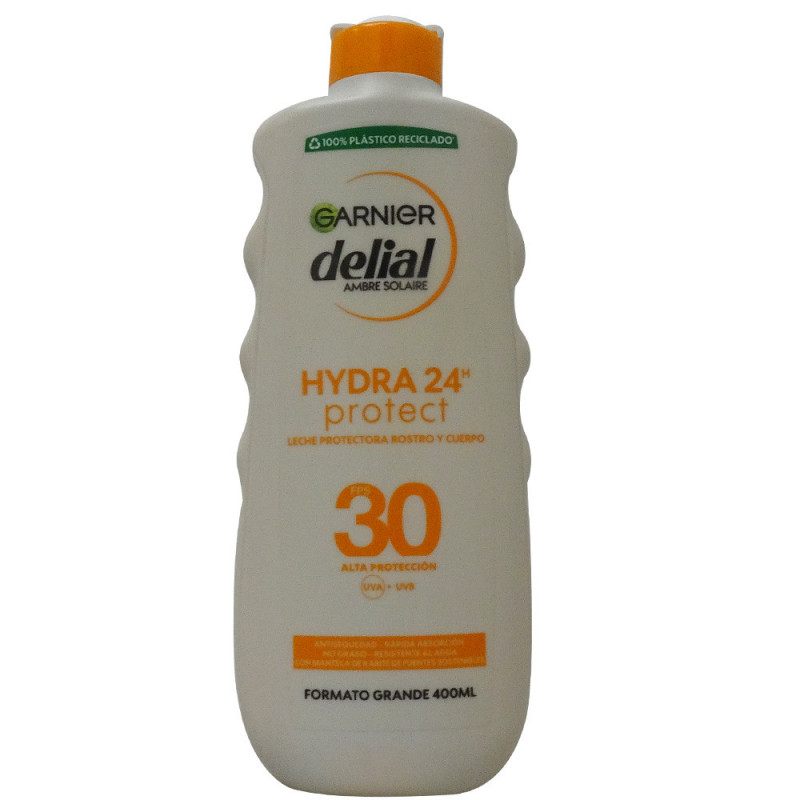 Garnier Delial sun solar milk 400 ml. Protection hydra protect 30 ...