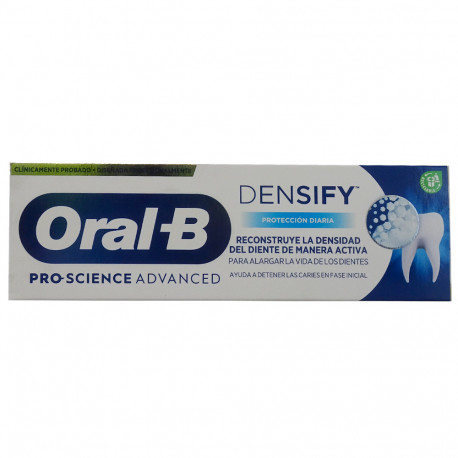 Oral B toothpaste 75 ml. Pro-science advanced Densify. - Tarraco Import ...