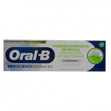 Oral B toothpaste 75 ml. Pro-science advanced whitening. - Tarraco ...