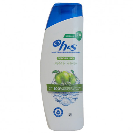 H&S shampoo 300 ml. Anti-dandruff apple fresh 2 in 1. - Tarraco Import ...