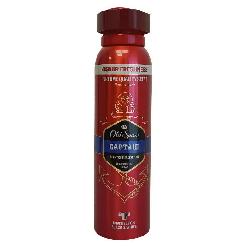 Old Spice desodorante spray 150 ml. Captain. - Tarraco Import Export