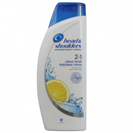 H&S shampoo 600 ml. Anti-dandruff lemon 2 in 1. - Tarraco Import Export